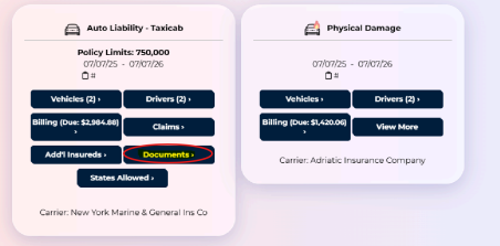 Locate/Obtain Documents: – American Business Insurance